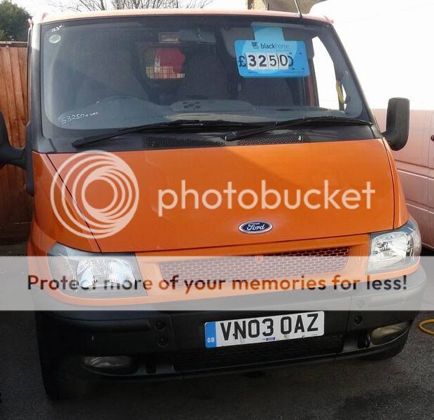 Ford Transit Forum • View topic - my new ex rac van NOW with shiney bumpers